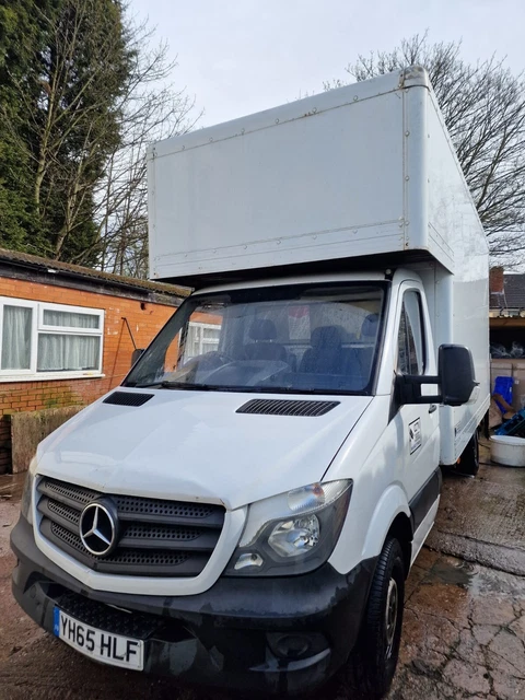 MERCEDES SPRINTER LUTON box van with tail lift (NO RESERVE PRICES) £ ...