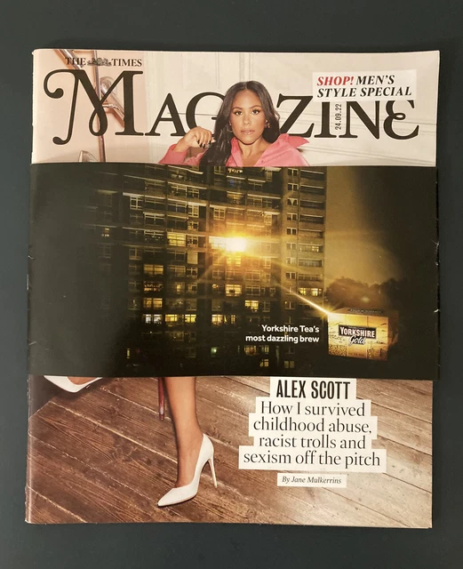 THE TIMES MAGAZINE Alex Scott 24/9/22 Uk New Ben Miller Paul Weller ...