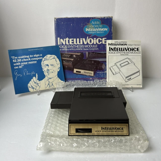 MATTEL ELECTRONICS INTELLIVISION Intellivoice Voice Synthesis Module ...