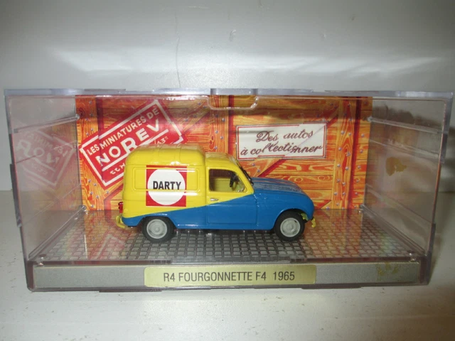 Renault 4 R4 4l F4 Publicitaire Darty 1965 Par Norev Au 1 43 Eur 39 90