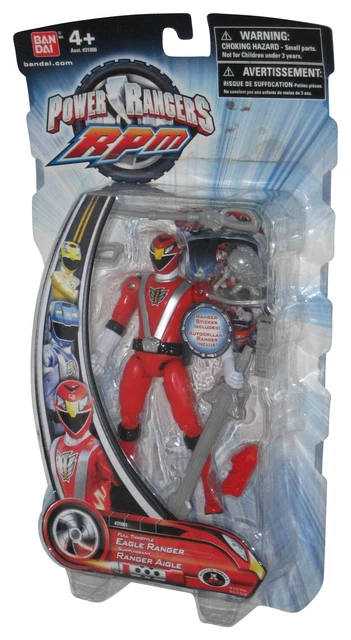 POWER RANGERS TR / Min Complet Accélérateur Rouge Requin (2009) Bandai ...