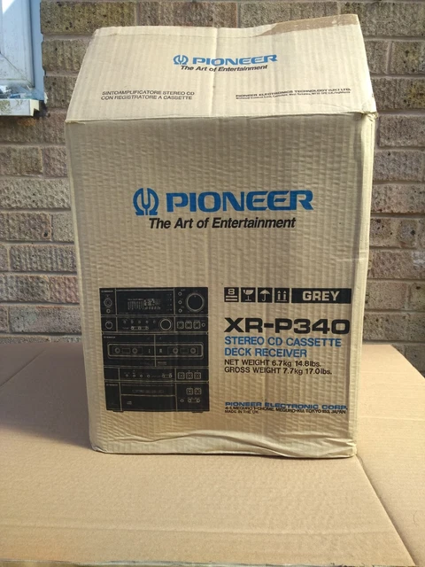 PIONEER XR-P340 HI Fi Midi System (Main Unit) - BRAND NEW in BOX £260.72 - PicClick UK