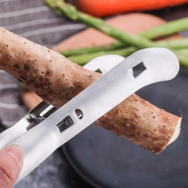 MANUAL STAINLESS STEEL Peelers Handheld Long Asparagus Vegetable ...