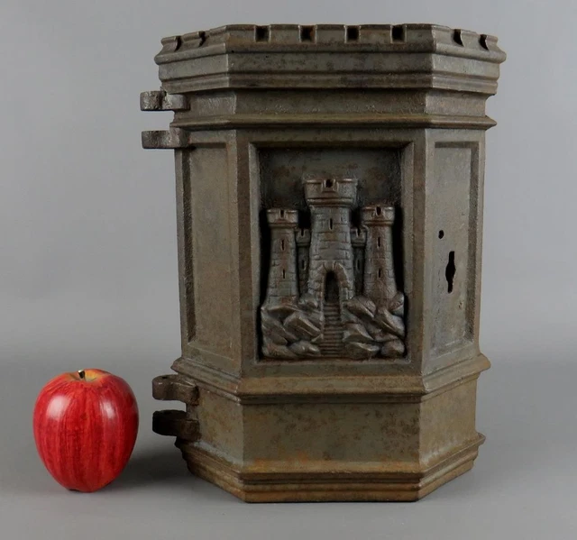 ANTIQUE SCOTTISH CAST Iron Edinburgh Column Street Lamp Post Access ...