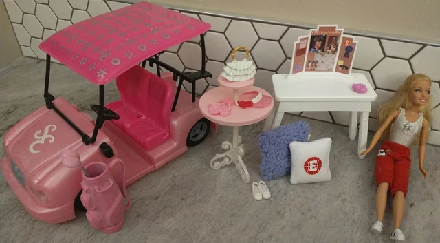 DISNEY HIGH SCHOOL Musical Sharpay golf cart clubs dressing table ...