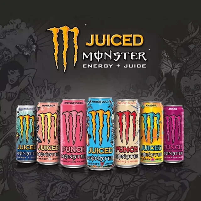 500ML MONSTER ENERGY Ultra Zero Calories Drink Cans Sugar FREE Drink ...