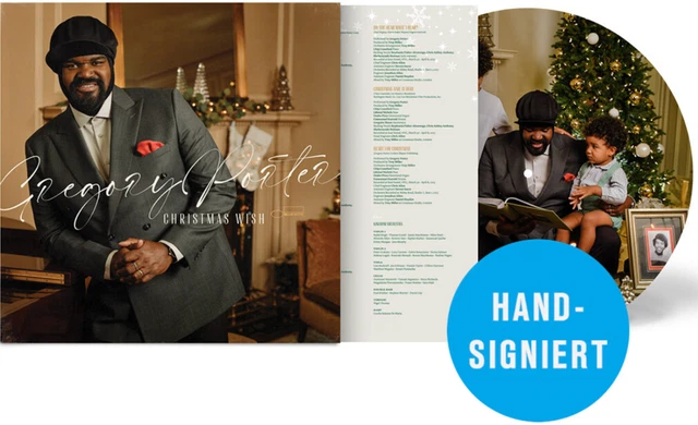 GREGORY PORTER - Christmas Wish Limited Edition HAND SIGNED Picture ...