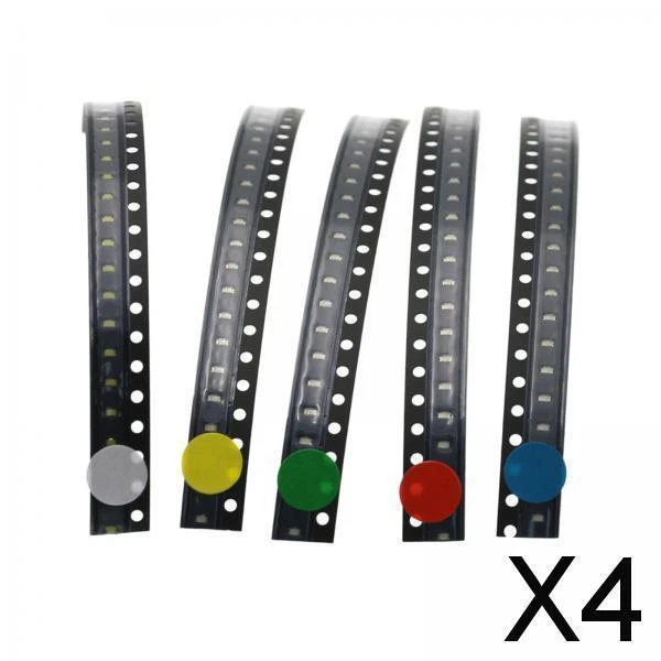 4X LA DIODE 100x SMD LED Allume Les Diodes électroluminescentes 0603 De ...