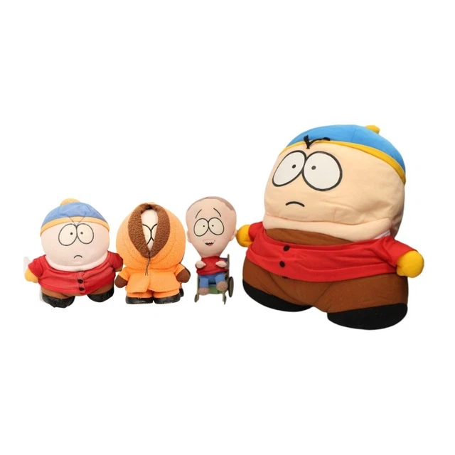 VTG SOUTH PARK Plush Lot, Cartman, Timmy, Kenny 1998–2001 Comedy ...