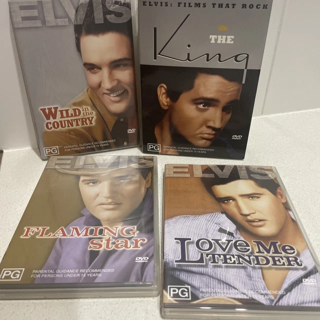 ELVIS PRESLEY COLLECTION (DVD) Reg 4 Century Fox 3 Movie Box Set £14.38 ...