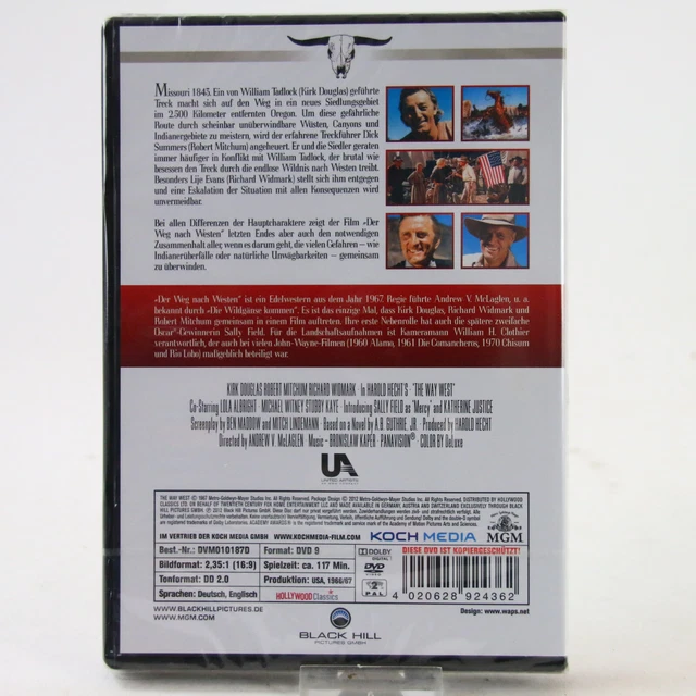 DVD FILM DER Weg nach Westen Kirk Douglas Robert Mitchum Richard Widmark Neu EUR 14,99 - PicClick DE
