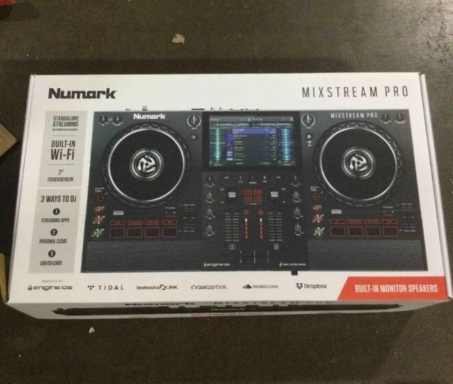 CONSOLE DJ AUTONOME Numark Mixstream Pro avec streaming musical WIFI ...