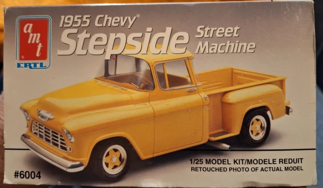 AMT ERTL 1955 Chevy Chevrolet Stepside Street Machine 1:25 Bausatz OVP ...