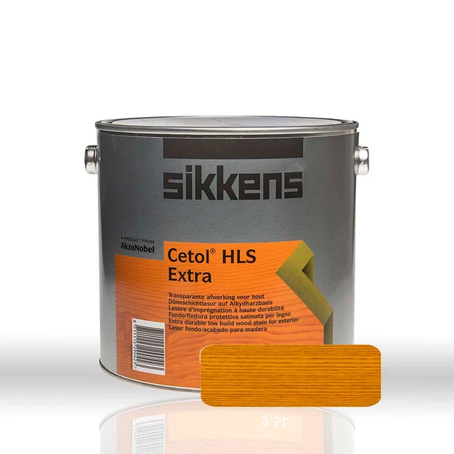 SIKKENS CETOL HLS Extra oak Light Varnish And Holzschutzfarbe 1000ml ...