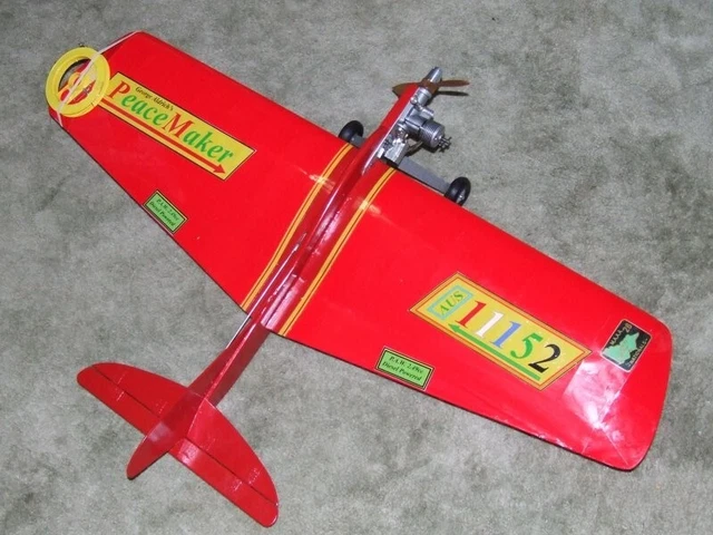 PEACEMAKER ~ CONTROL Line Stunt Model ~ Laser-cut Balsa Wing RIB SET £ ...