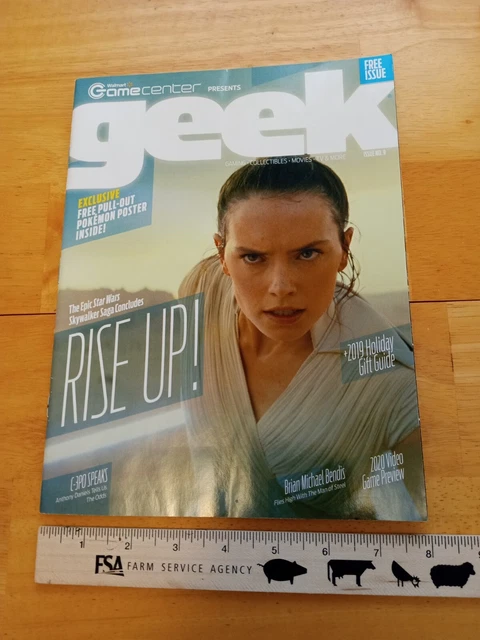 RARE WALMART GAME Center Presents Geek Magazine Issue 9 from 2019 ...