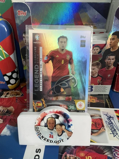 LEGEND SIGNATURE XAVI Match Attax UFEA EURO 2024 Germania Euro 24 #LSS ...
