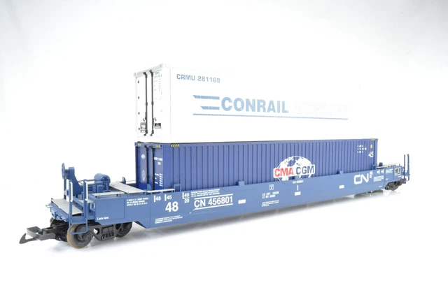 USA TRAINS G Gauge Canadian National Intermodal Container Wagon #456801 ...