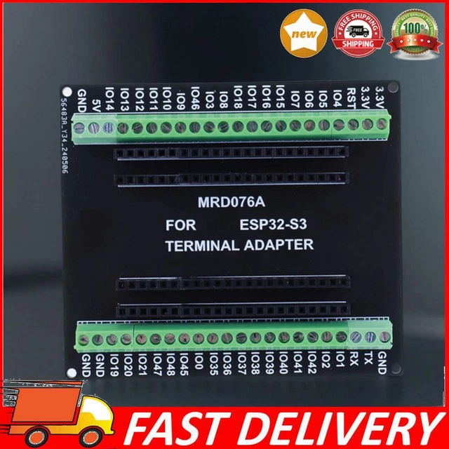 Useful For Esp32 S3 Gpio Breakout Board Durable Gpio 1 Into 2 Expansion