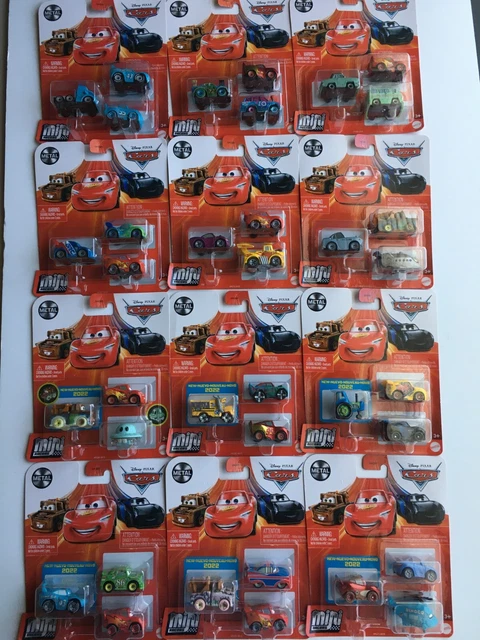 DISNEY PIXAR CARS Mini Racers 3 Pack 2022 **You Pick** - NEW £22.64 ...
