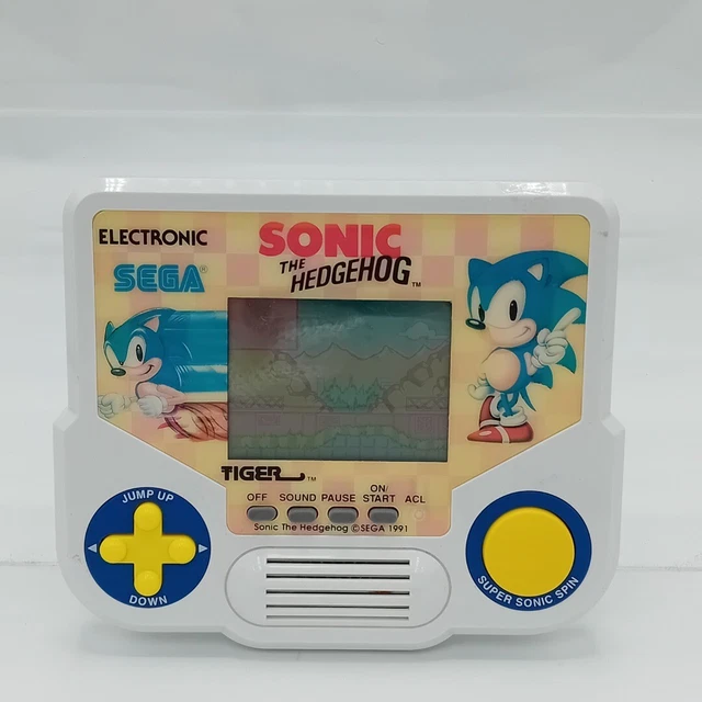 VINTAGE SONIC THE Hedgehog 1998 Tiger Electronics Handheld Video Game £ ...
