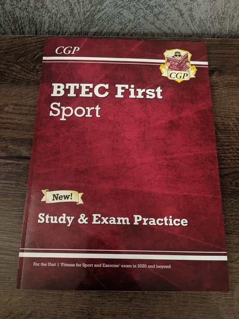 CGP GCSE BTEC first Sport Study & Exam Practice $7.62 - PicClick