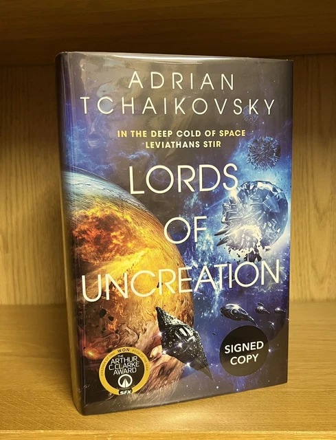 LORDS OF UNCREATION - Adrian Tchaïkovski *SIGNÉ & numéroté 129/150 ...