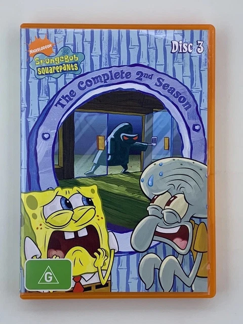 SPONGEBOB SQUAREPANTS SEASON 2 Disc 3 (DVD, 2006) Region 4 $13.00 ...