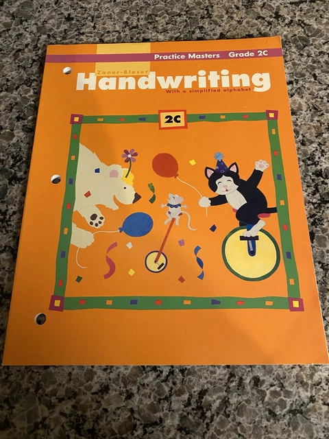 HANDWRITING PRACTICE MASTERS Grade 2C $7.99 - PicClick