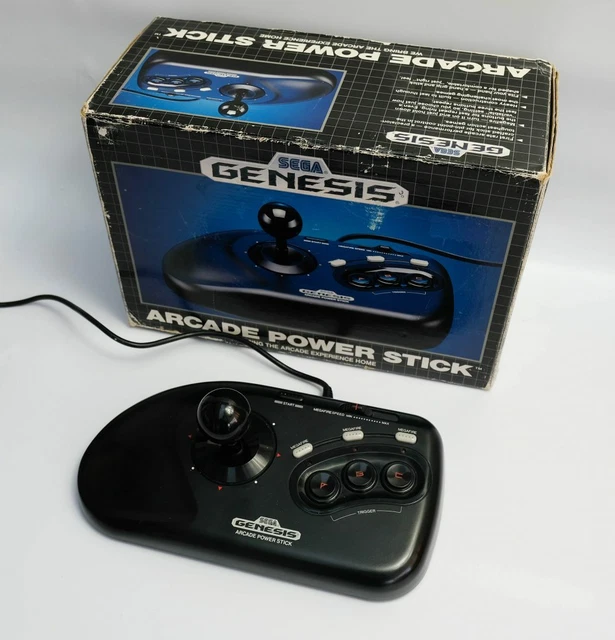 OFFICIAL SEGA GENESIS / Mega Drive Arcade Power Stick , Boxed Good ...
