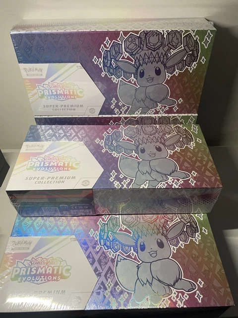 POKEMON PRISMATIC EVOLUTIONS Special Premium Collection SPC Factory ...