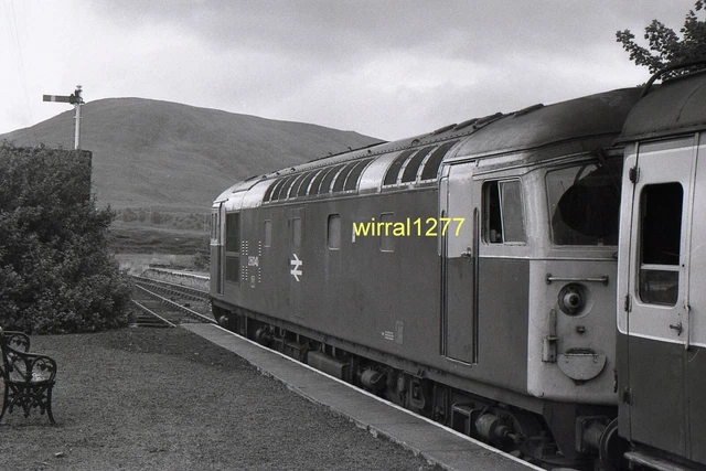 ORIGINAL RAILWAY PHOTOGRAPHIC negative Class 26 26040 at ?? 2 negs £6. ...