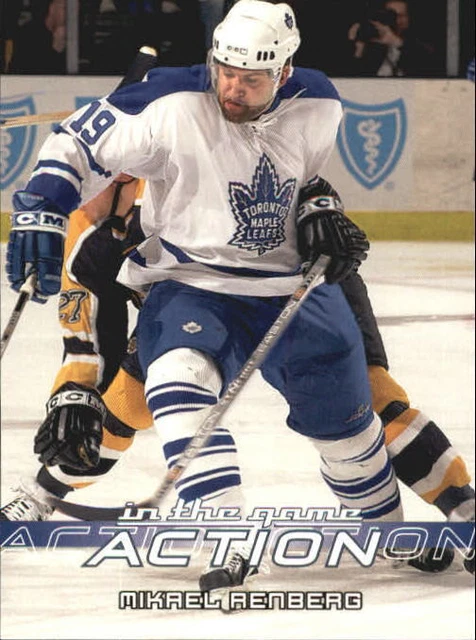 2003-04 ITG ACTION Maple Leafs Hockey Card #555 Mikael Renberg EUR 1,86 ...