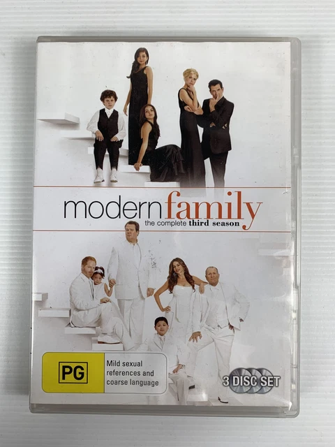MODERN FAMILY THE Complete Third Season 3 DVD R4 TV Series Comedy EUR 6 ...