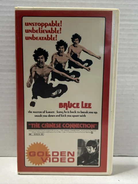 THE CHINESE CONNECTION (VHS, 2002) Super Rare Golden Video Release ...