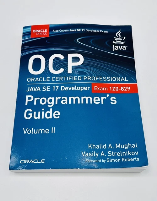 OCP ORACLE CERTIFIED Professional Java SE 17 Developer Programmer (Exam ...