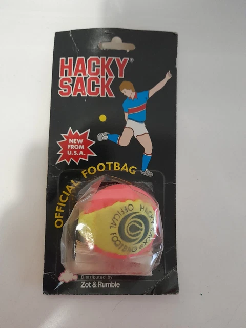 HACKY SACK OFFICIAL Footbag Anni '80 Gialla E Rosa Sc3 EUR 49,90 ...