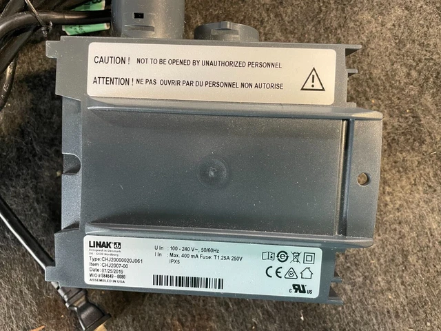 INVACARE LINAK PATIENT lift 24volt battery charger $82.74 - PicClick CA