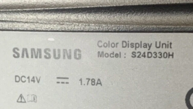 ESPLOSO COMPLETO MONITOR Samsung S24D330H. verificato EUR 66,00 ...