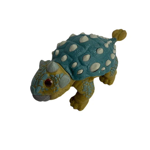 JURASSIC WORLD CAMP Cretaceous Ankylosaurus Baby Bumpy Action Figure £ ...