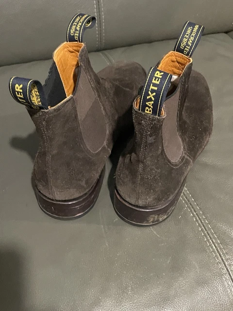 CHELSEA BOOTS BAXTER Brown Suede Uk9 £78.70 - PicClick UK