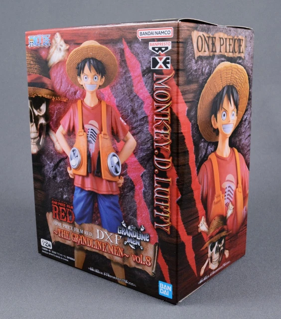 ONE PIECE MONKEY D LUFFY NEW SEALED DXF Grandline Men Vol 8 Banpresto ...