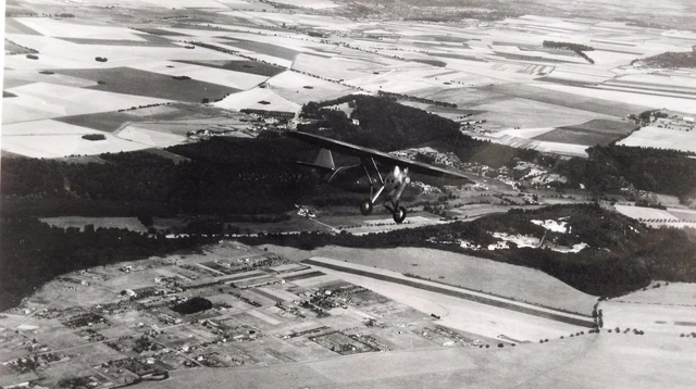 &ANTIQUE & VERY RARE AERIAL PHOTO by ROGER HENRARD 1949 ""MARCEL DORET ...