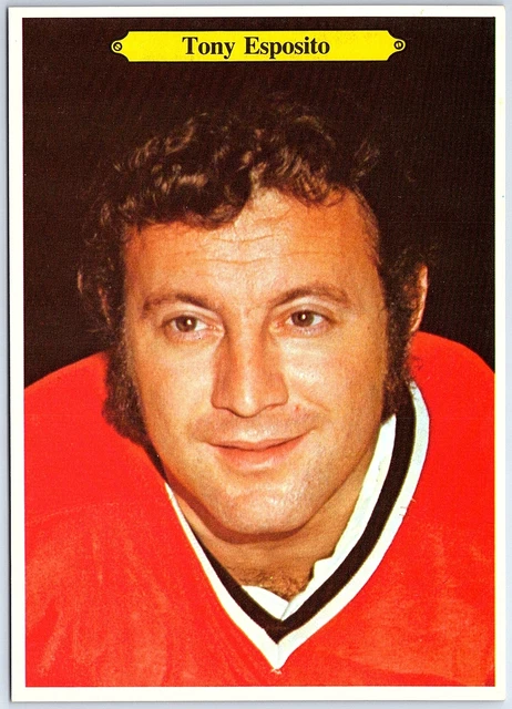 1981-82 O-PEE-CHEE SUPER Tony Esposito OPC Jumbo Card Chicago faucons ...