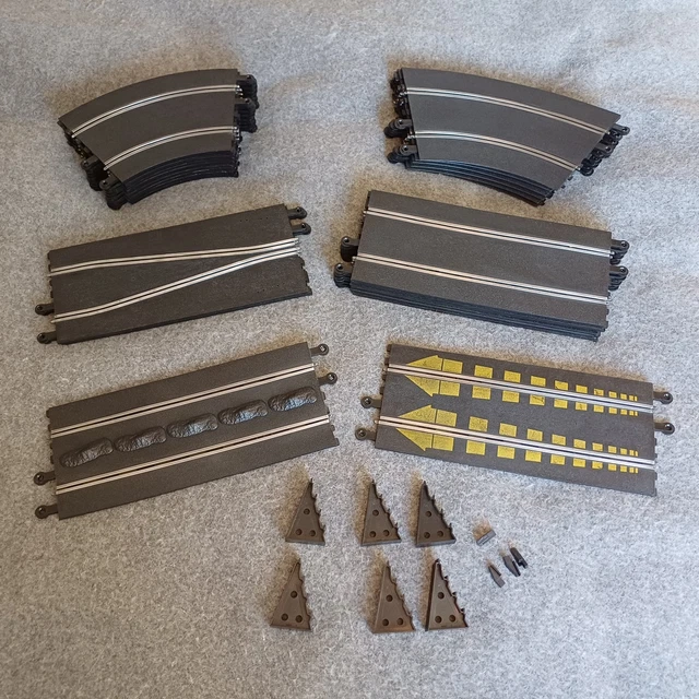 CLASSIC SCALEXTRIC TRACK Bundle. C151, C160, C170, PT74, C187. £13.95 ...