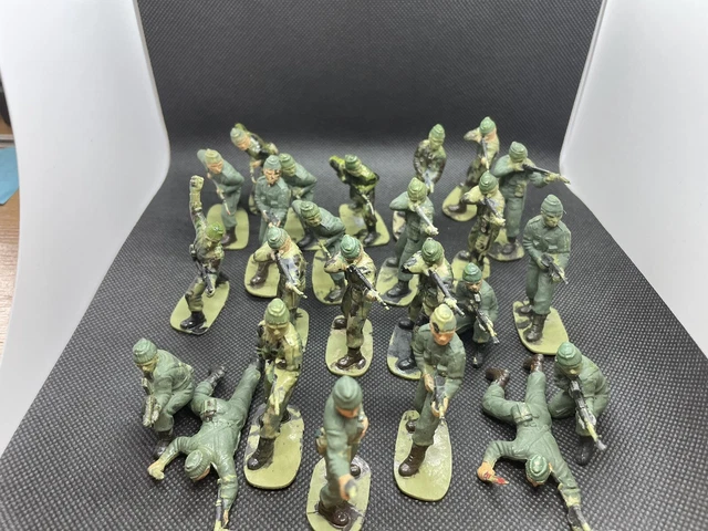 VINTAGE AIRFIX WW2 British Commandos Toy Soldiers 1/32 scale £14.00 ...