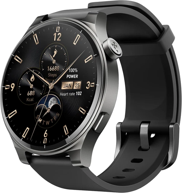 TOZO S5 SMART Watch Risposta/Effettua Chiamate, Smart Watch AMOLED 1,43 ...