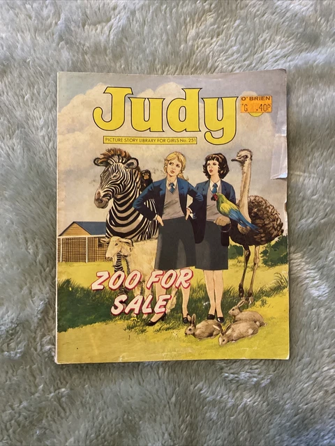 JUDY, PICTURE STORY Library For Girls No. 251, Kids Comic Robert Plant ...