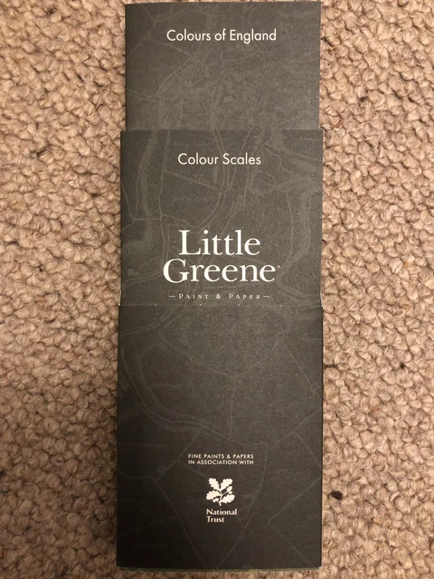 LITTLE GREENE PAINT & Paper Colour Scales Chart New Un-Opened National ...