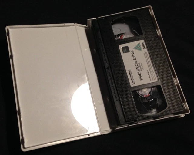 SHREK SPECIAL EDITION VHS Video Tape Movie 2004 Dreamworks Woolworths ...